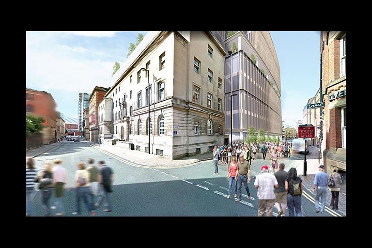 New plans unveiled for footballers' Manchester scheme | News | Building
